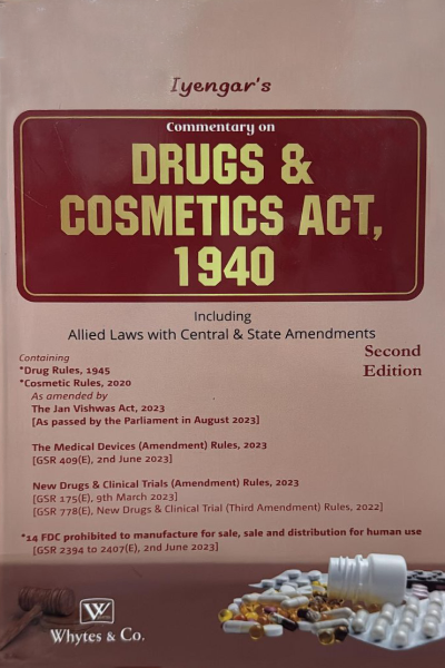 Commentary on Drugs & Cosmetics Act, 1940